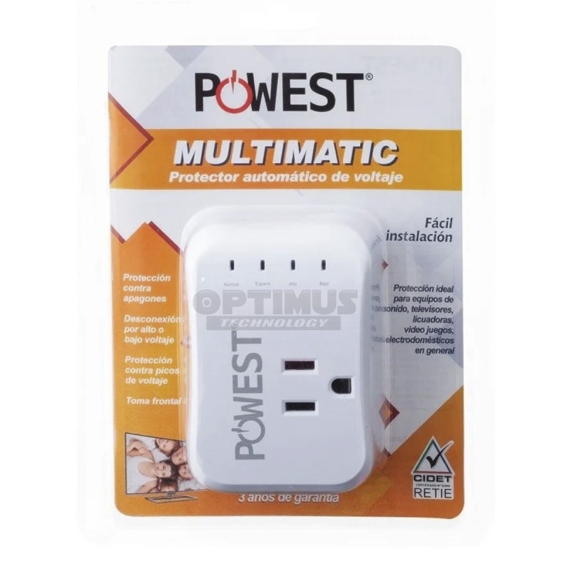 Protector de voltaje automático powest Multimatic